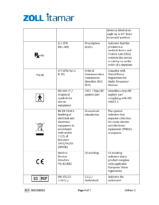 Symbols Glossary – Zoll-itamar